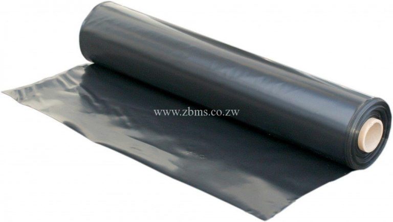 Black Sheeting | Polythene Plastic 100m by 2.4m by 125mic - Zimbabwe ...
