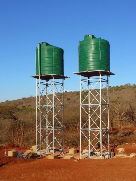 4m height water tank stand - Zimbabwe Building Materials Suppliers